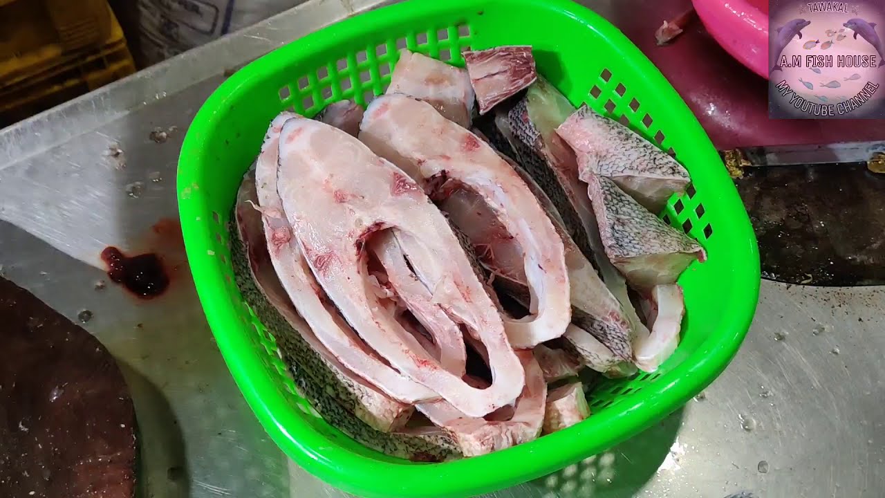 BIG RED POMFRET FRY CUT SLICE || BY EXPERT CUTTER ALAM || AM FISH HOUSE ...