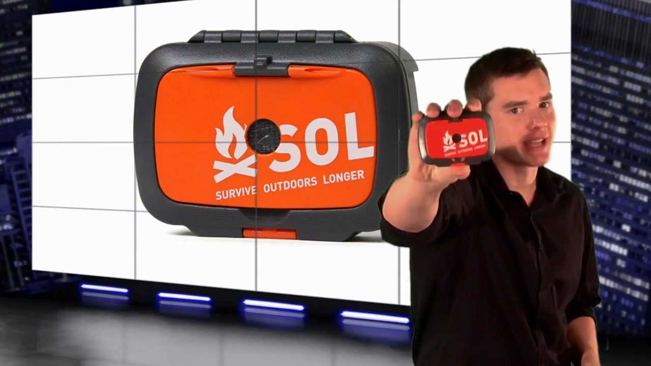 0140-0828 -- SOL Origin Survival Essentials Kit - YouTube