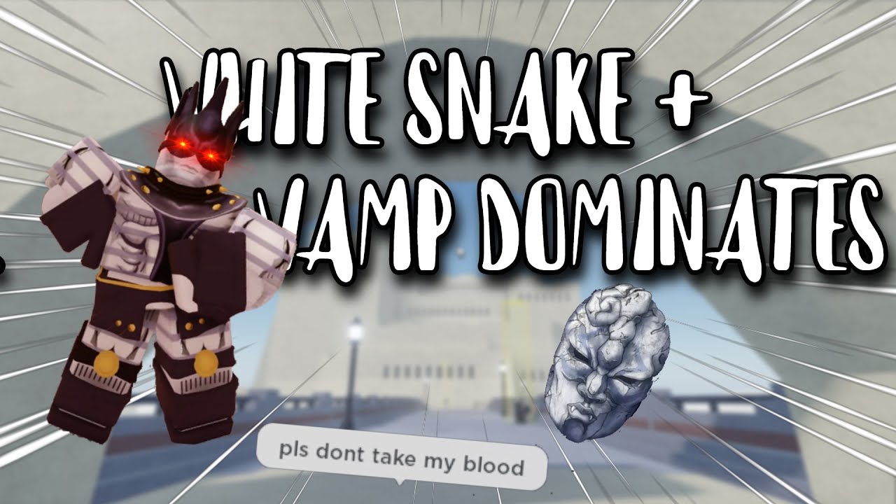 [YBA] Whitesnake Vamp Is A Monster (Build) - YouTube