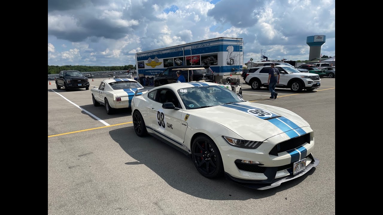 SAAC-48 PittRace 2020 Shelby GT350R HE - YouTube