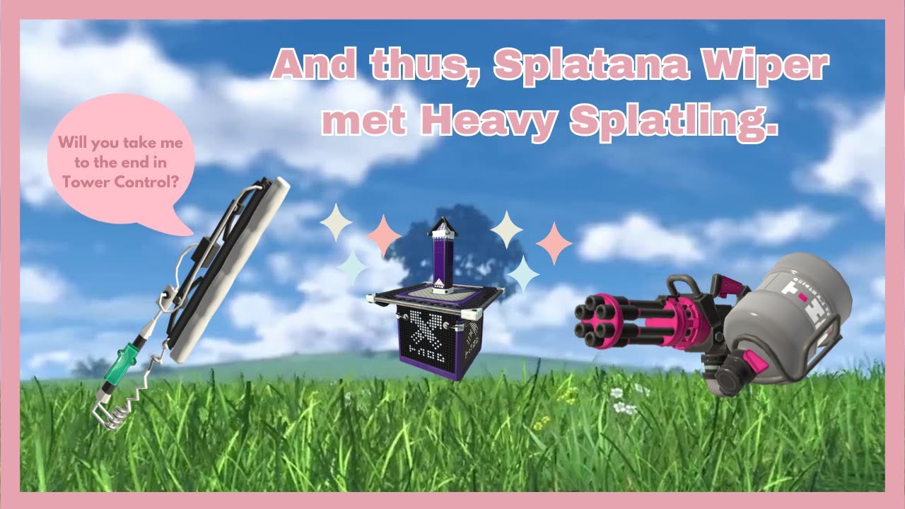 [Splatoon 3] And thus, Splatana Wiper met Heavy Splatling. (Dynamic Duo ...