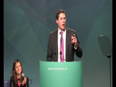 EU Election Candidate Matt Carthy Ard Fheis Speech - YouTube