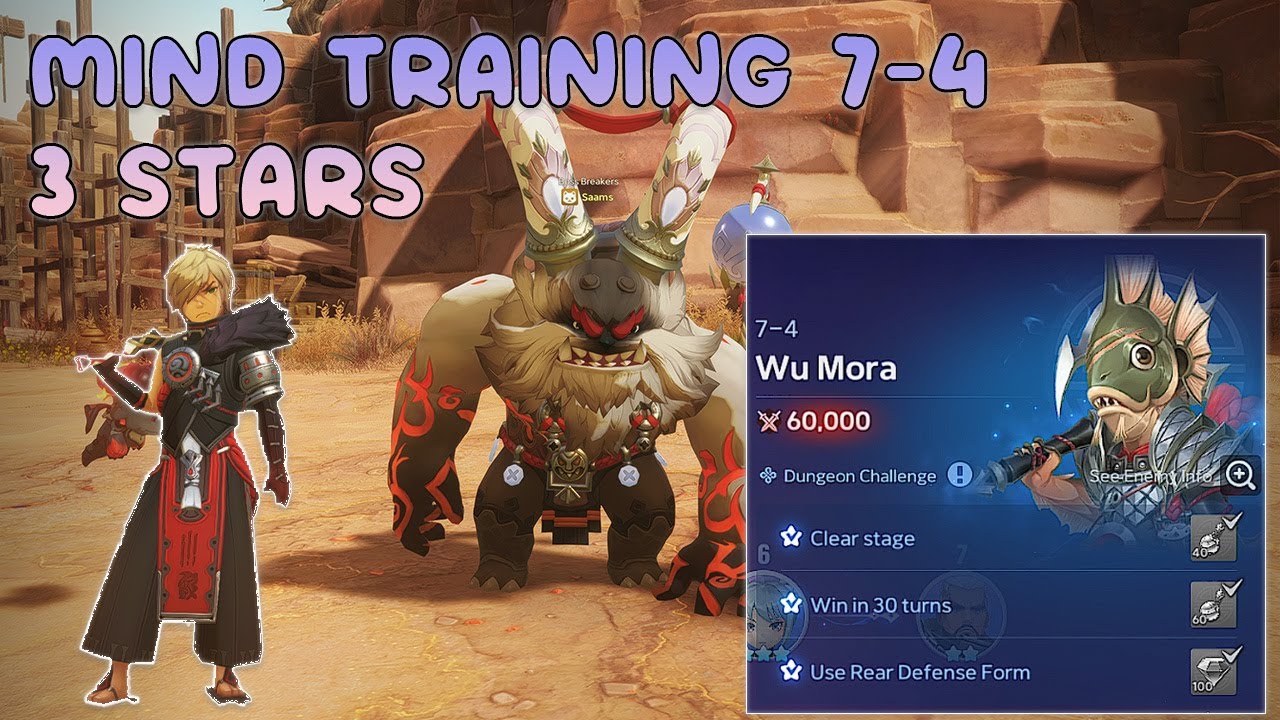 Mind Training Stage 7-4 (3 Stars) || Hoyen 호연 - YouTube