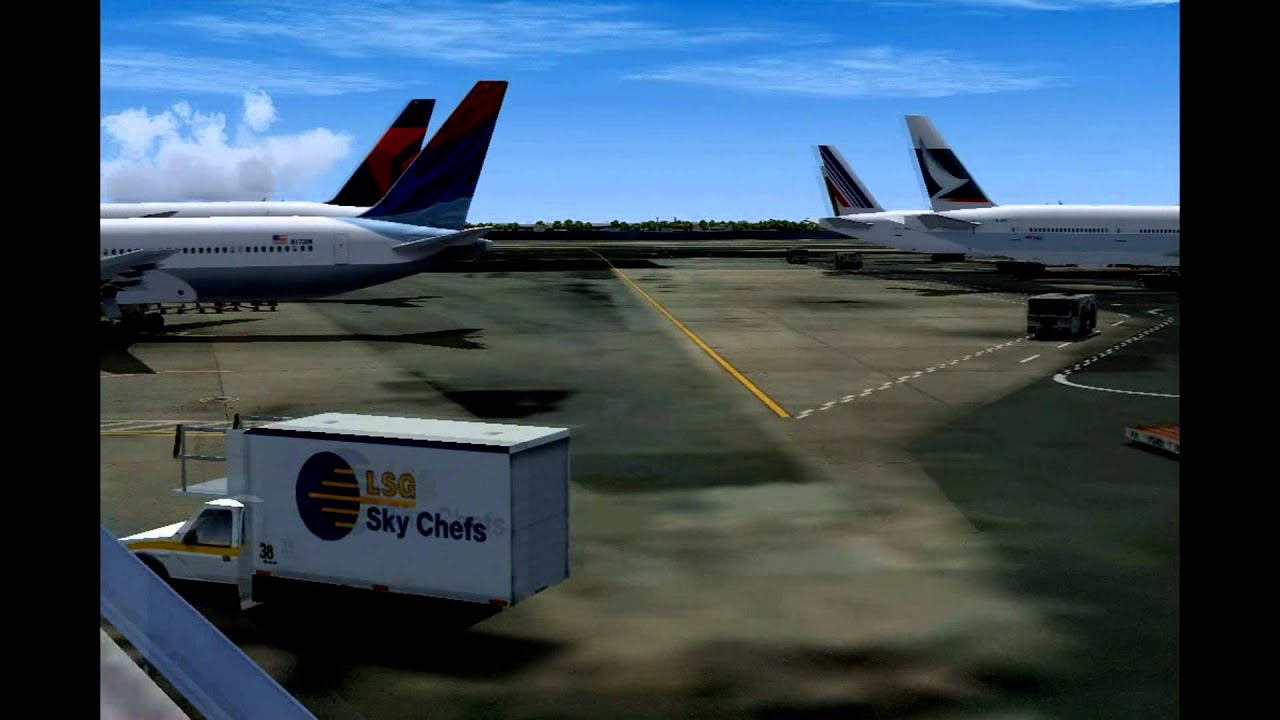 FSX Flight Simulator X HD | Welcome to New York JFK - YouTube