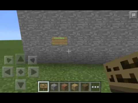 COMO PONER EL TEXTO DE COLORES EN MINECRAFT PE - YouTube