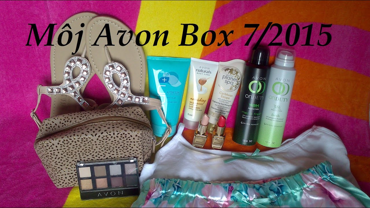 Môj Avon Box 7/2015 - YouTube