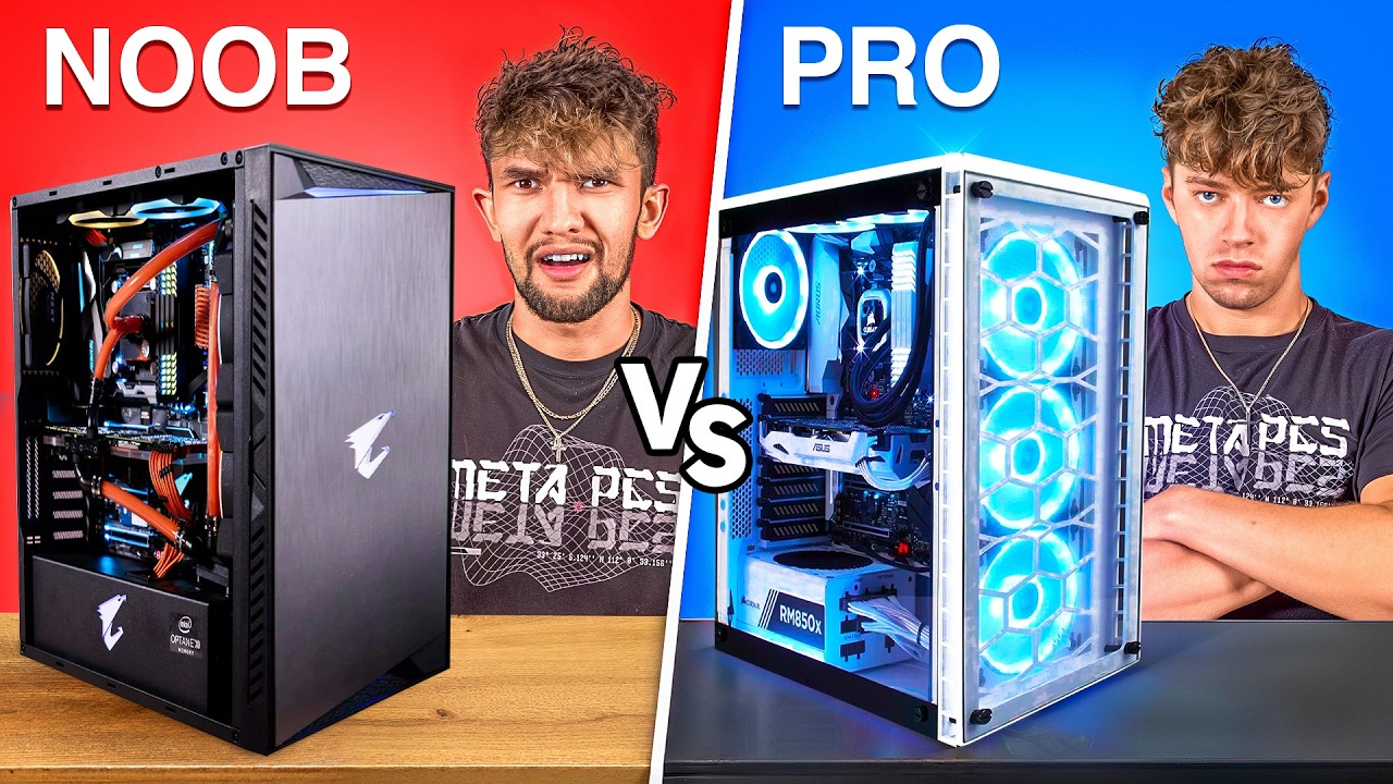 NOOB vs PRO: Gaming PC Build Off Challenge - YouTube