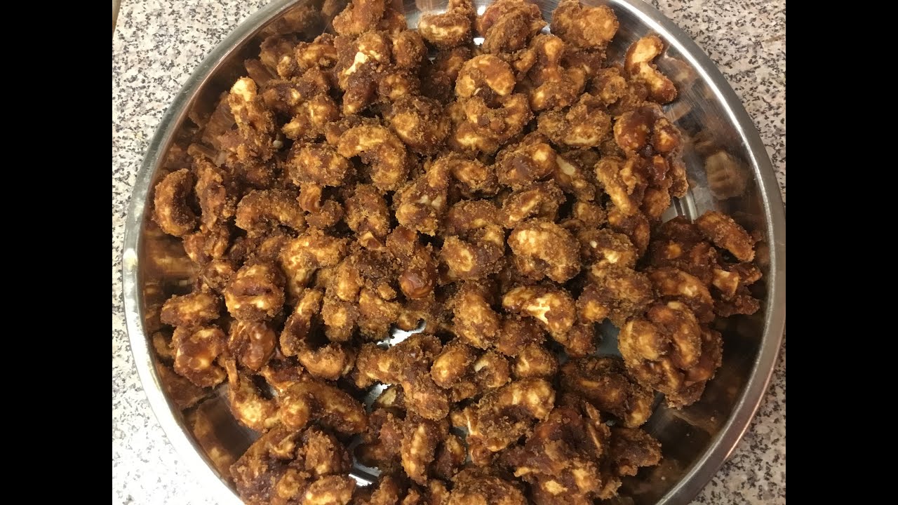 Quick and tasty Kaju Pappu Bellam / కాజు పప్పు బెల్లాం - YouTube