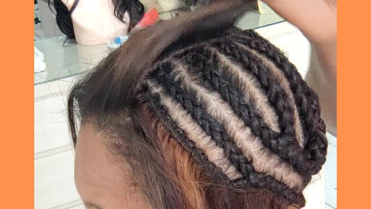 Entrelace com Disfarce Cabelo Liso - YouTube
