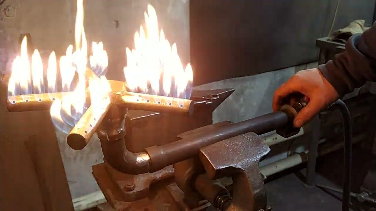 Газовая горелка под казан. Китайцы отдыхают. - YouTube