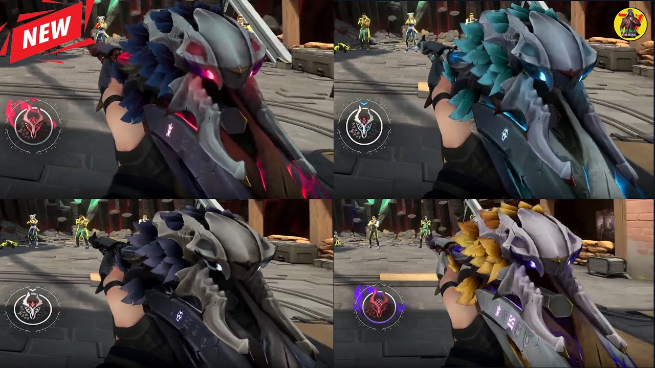 VALORANT Nocturnum Bundle All Skins & Variants In Game Showcase ...