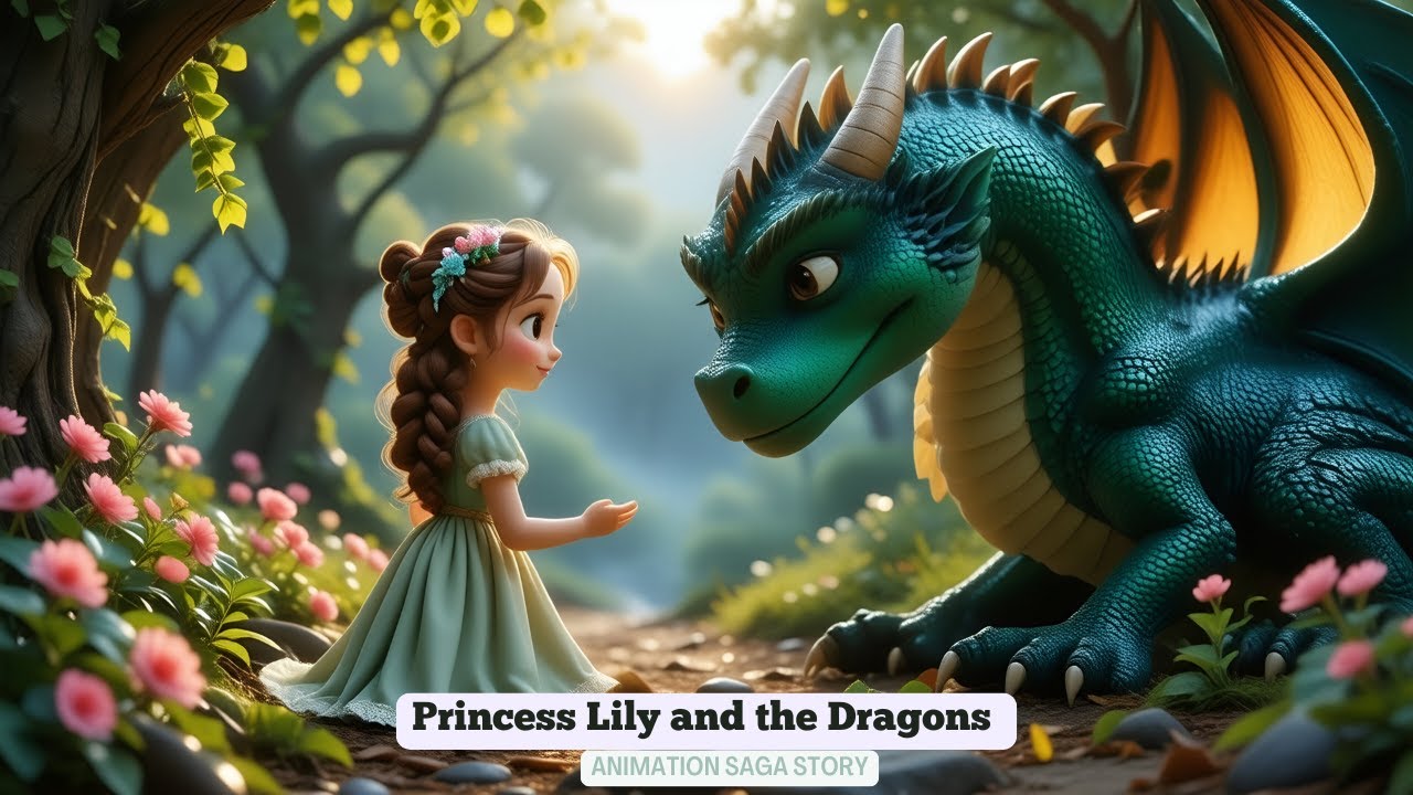 Princess Lily and the Dragons | fairy tales | kids stories | fairy ...