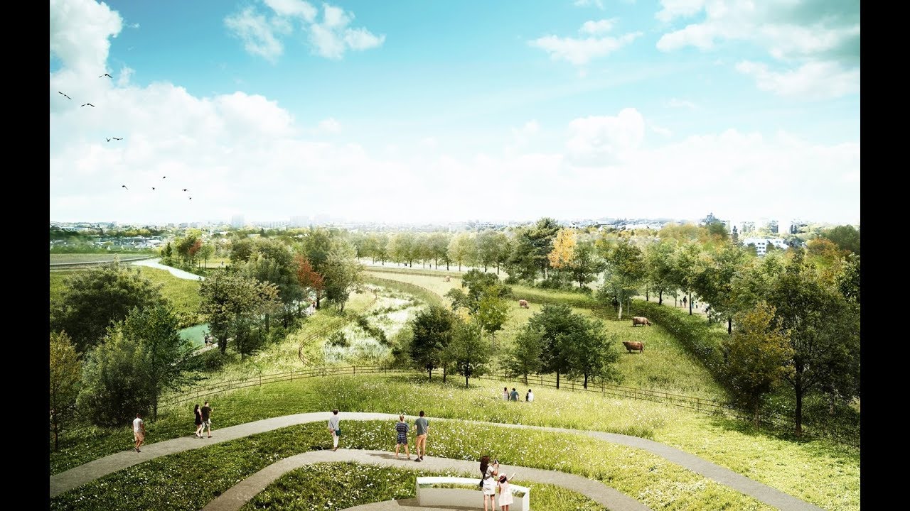 Des prairies Saint Martin au parc urbain - YouTube