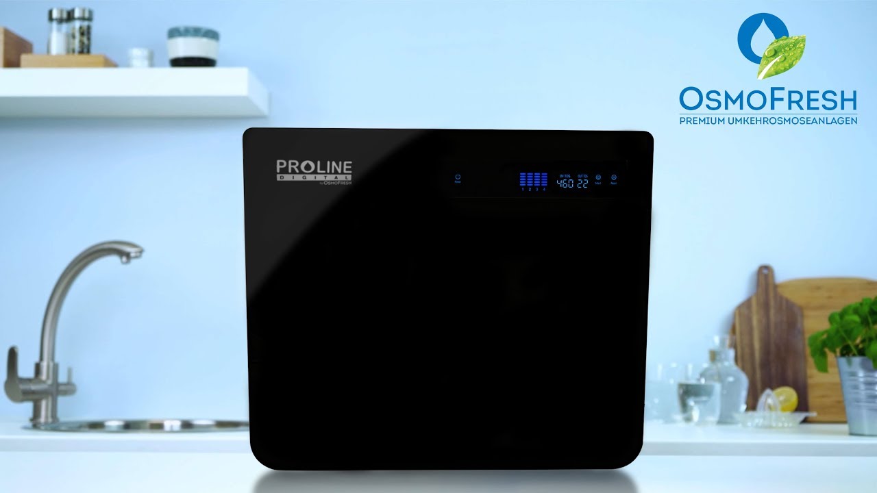 Die Hightech Osmoseanlage Proline Digital von OsmoFresh.de - YouTube