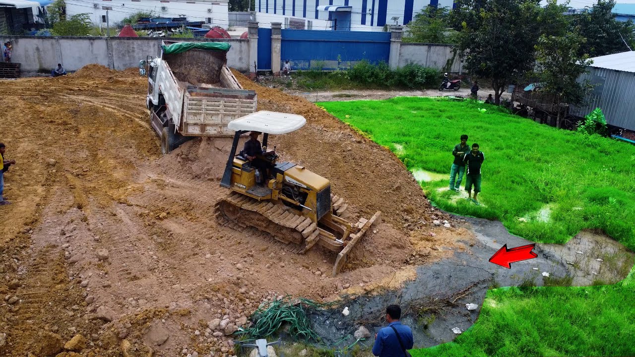 Start New Project Born a new job in clearing a small lake with a giant ...