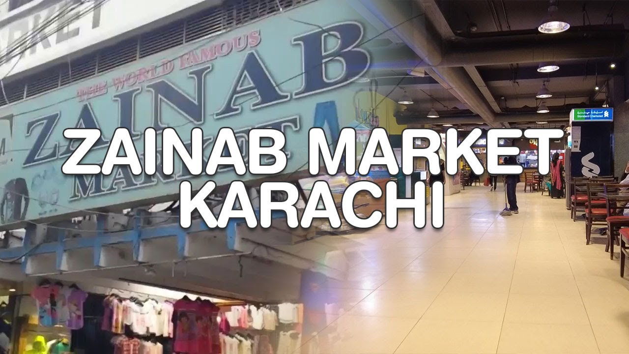 Visiting Zainab Market Karachi With Salman Junejo - Shopping Zainab ...