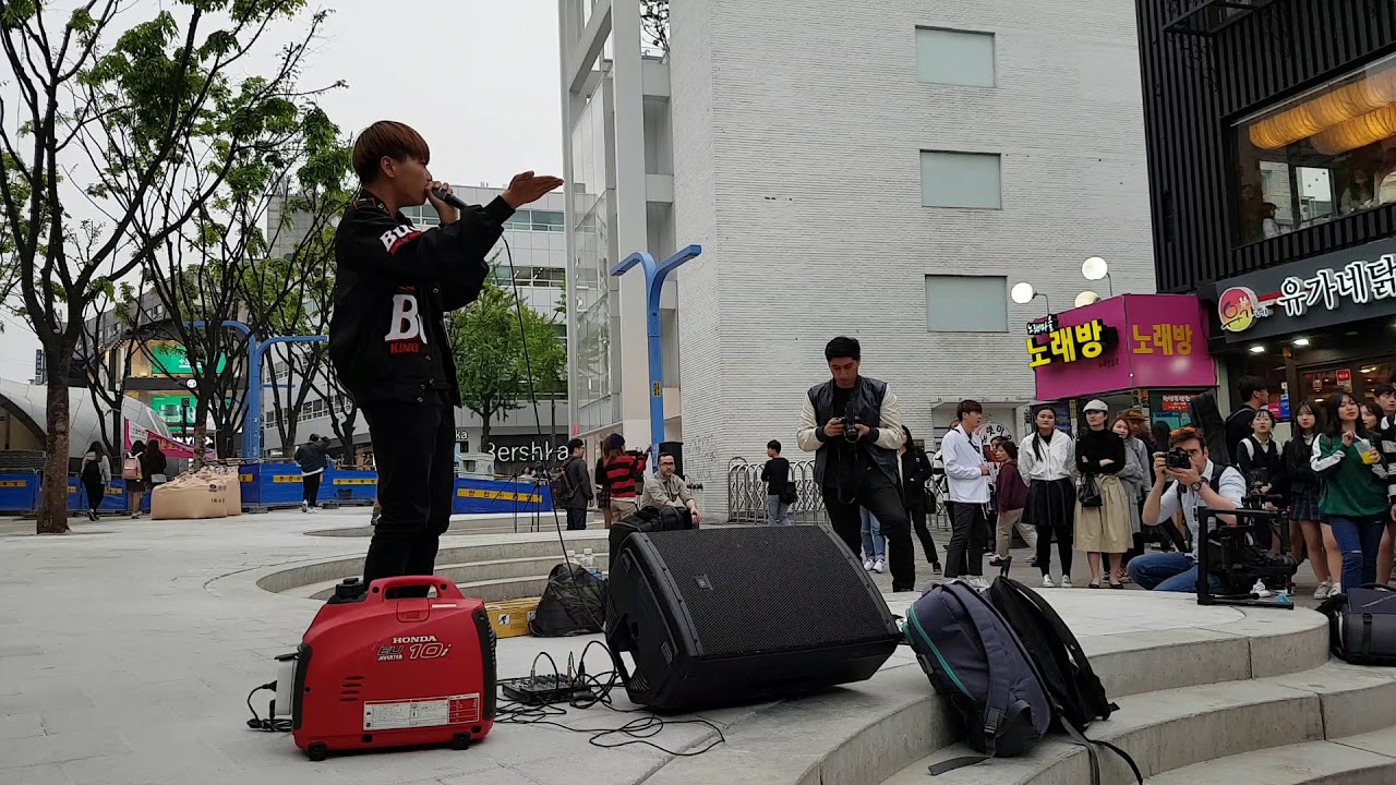 HISS Beatboxing @ Hongdae 홍대 - Set 1 of 2 - YouTube