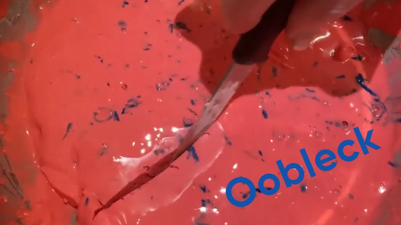 Oddly Satisfying Oobleck - YouTube