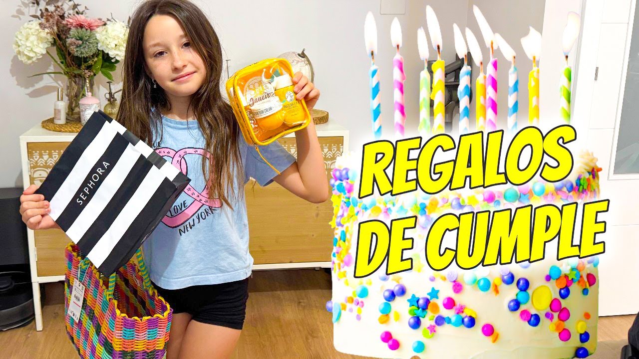 ABRIENDO MIS REGALOS DE CUMPLEAÑOS 🎁 PARTE 2 MARTINA GO - YouTube