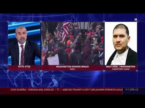 ABD'de alarm! Kongre Binası kapatıldı... Habertürk Yazarı Oray Eğin, Washington'tan bildirdi