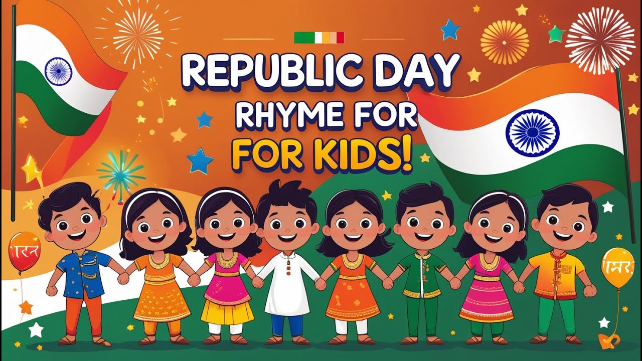 🇮🇳 Best Republic Day Poem for Kids | Patriotic Rhymes for Children ...