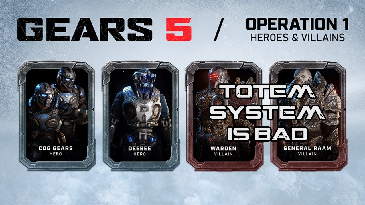Gears 5 - Totem System and Unlocking New Characters (COG Gear Gameplay ...