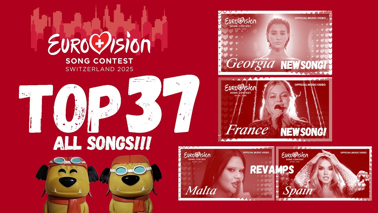 rovision 2025 | Top 37 (ALL SONGS) with comments and ratings - YouTube