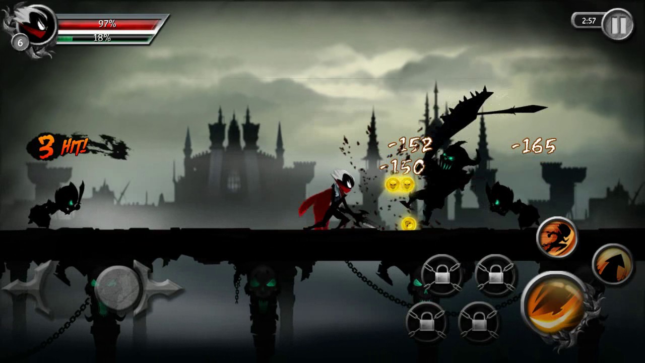 Stickman Legends Gameplay - Android game - YouTube