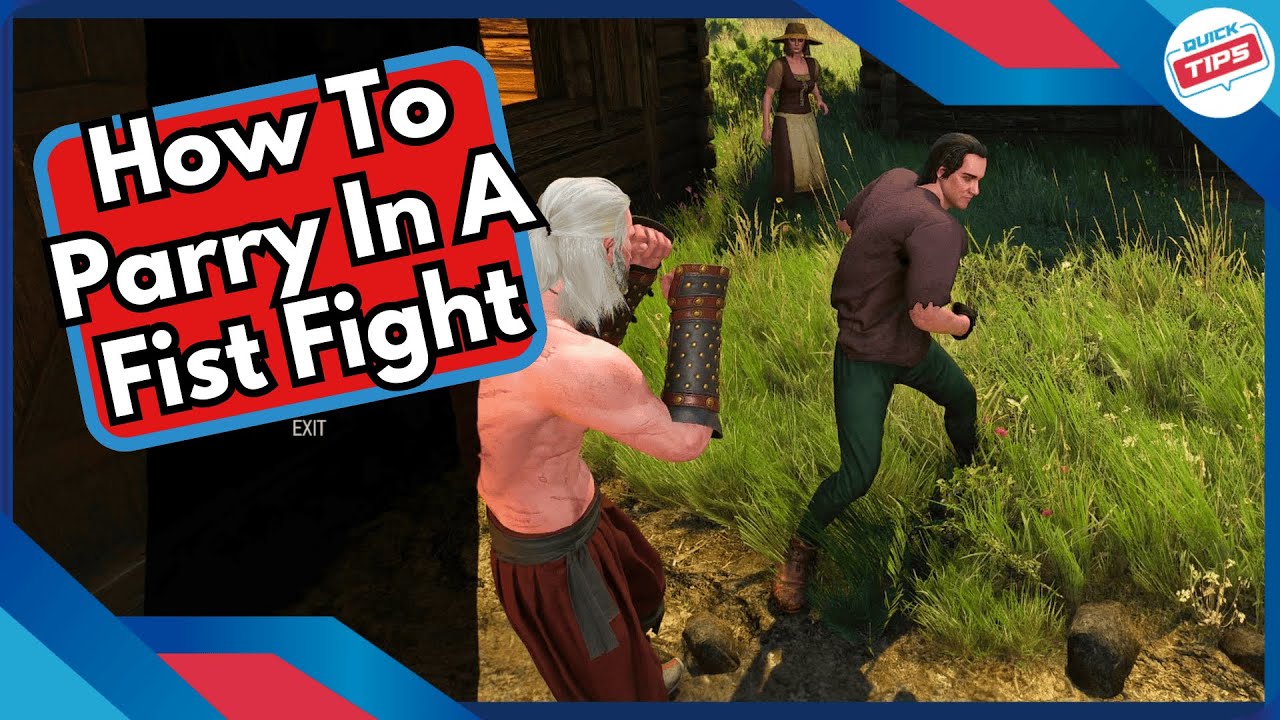 How To Parry In A Fist Fight in Witcher 3 - YouTube