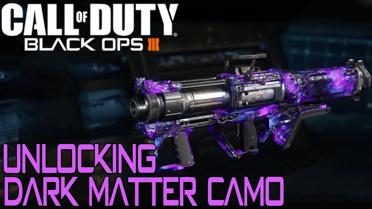 BLACK OPS 3 WE GOT DARK MATTER CAMO! - YouTube