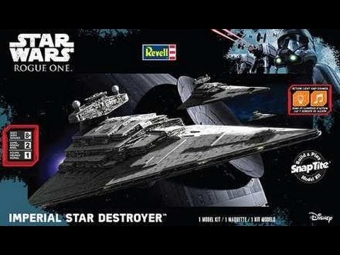 Revell Star Wars Imperial Star Destroyer model kit review - YouTube