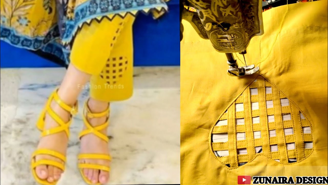 How to make trouser design/How to make easy trouser design/trouser ...