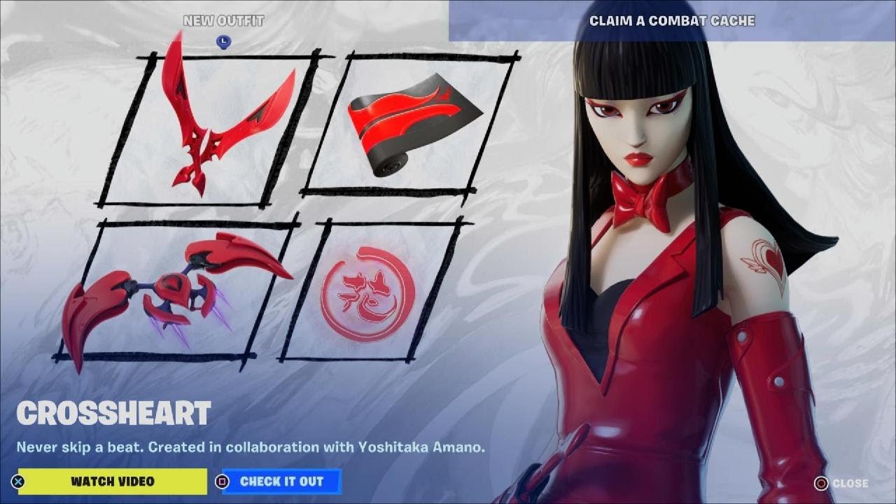 This NEW Crossheart Skin got Amazing Trailer! Fortnite Item Shop (May ...