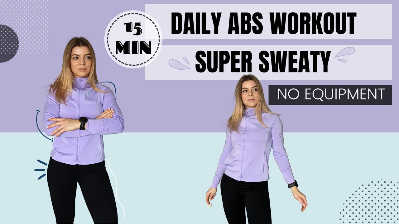 WORKOUT 1.7 🍫 15 MIN DAILY ABS WORKOUT - CORE, ABS WORKOUT, NO ...