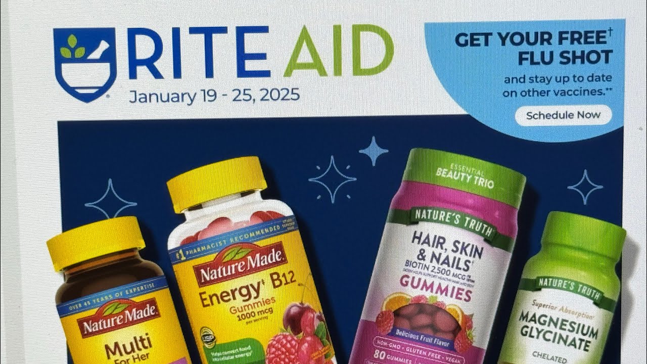 Rite Aid Pharmacy Ad Scan | 1/19 - 01/25 | Jan 17 2025 - YouTube