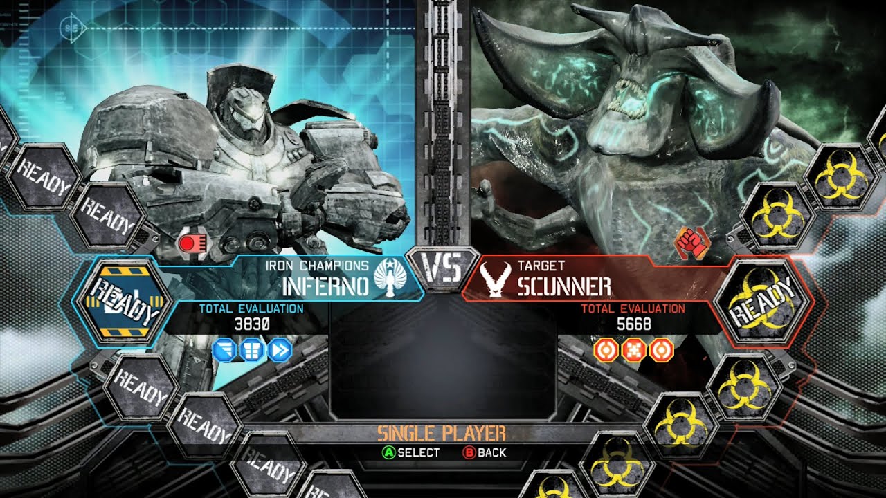 PACIFIC RIM THE VIDEO GAME - FATAL ASSAULT (INFERNO vs SCUNNER ...