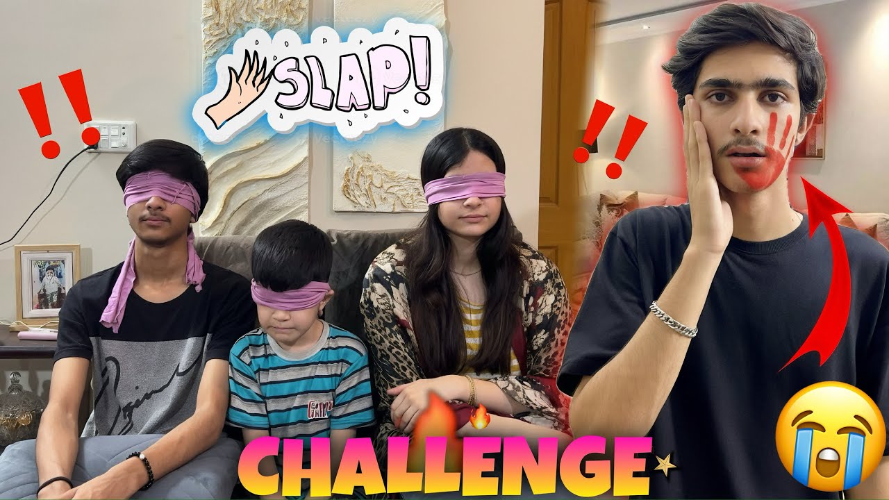 Insane Slap Challenge 😱 500 Slaps ! | Life With Ahtisham - YouTube