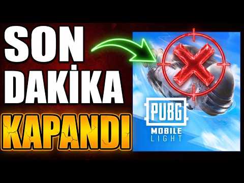 SON DAKİKA! PUBG MOBILE LIGHT KAPANDI MI? 4.7 Kış Güncellemesi ve Yeni Flash Sürüm!