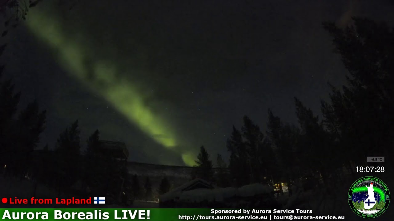Aurora Borealis (LIVE!) Live Stream - YouTube