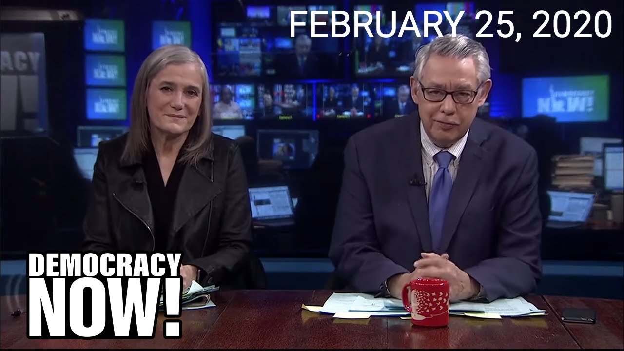 Top U.S. & World Headlines — February 25, 2020 - YouTube