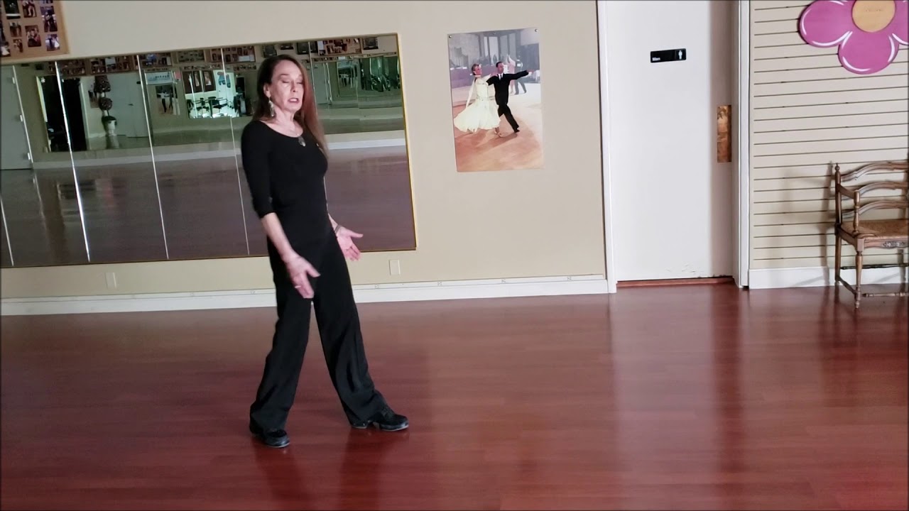 Tango Fallaway Promenade, Keep the legs in Parallel - YouTube