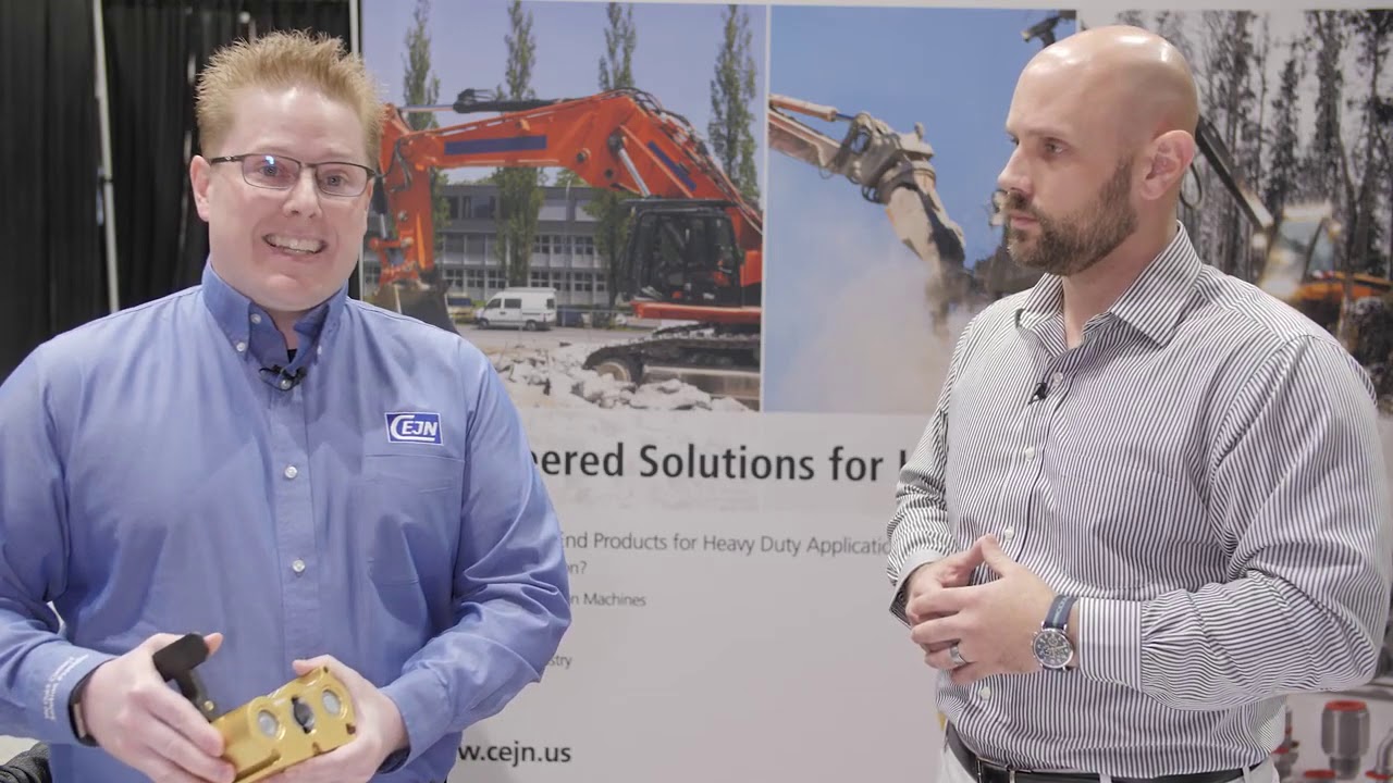 CEJN on Hydraulic Multi Connectors at FPTC - YouTube