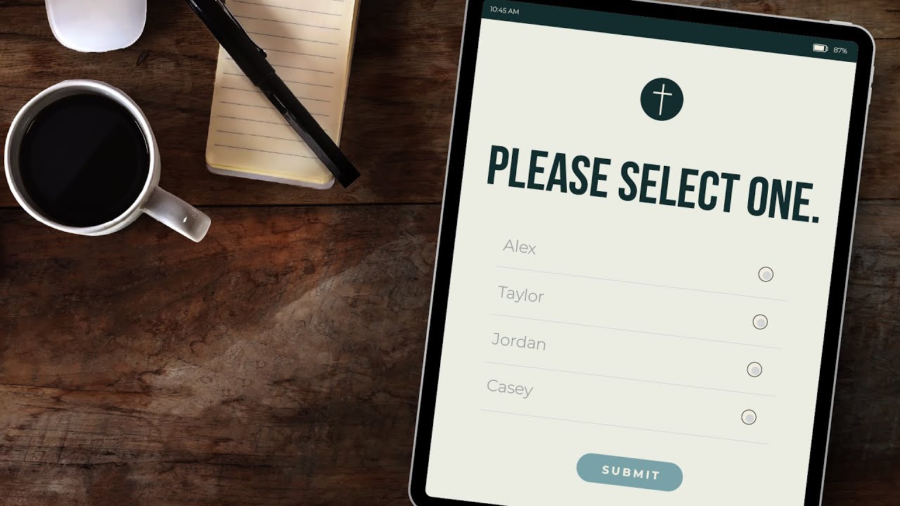Please Select One: Church in 3D - YouTube