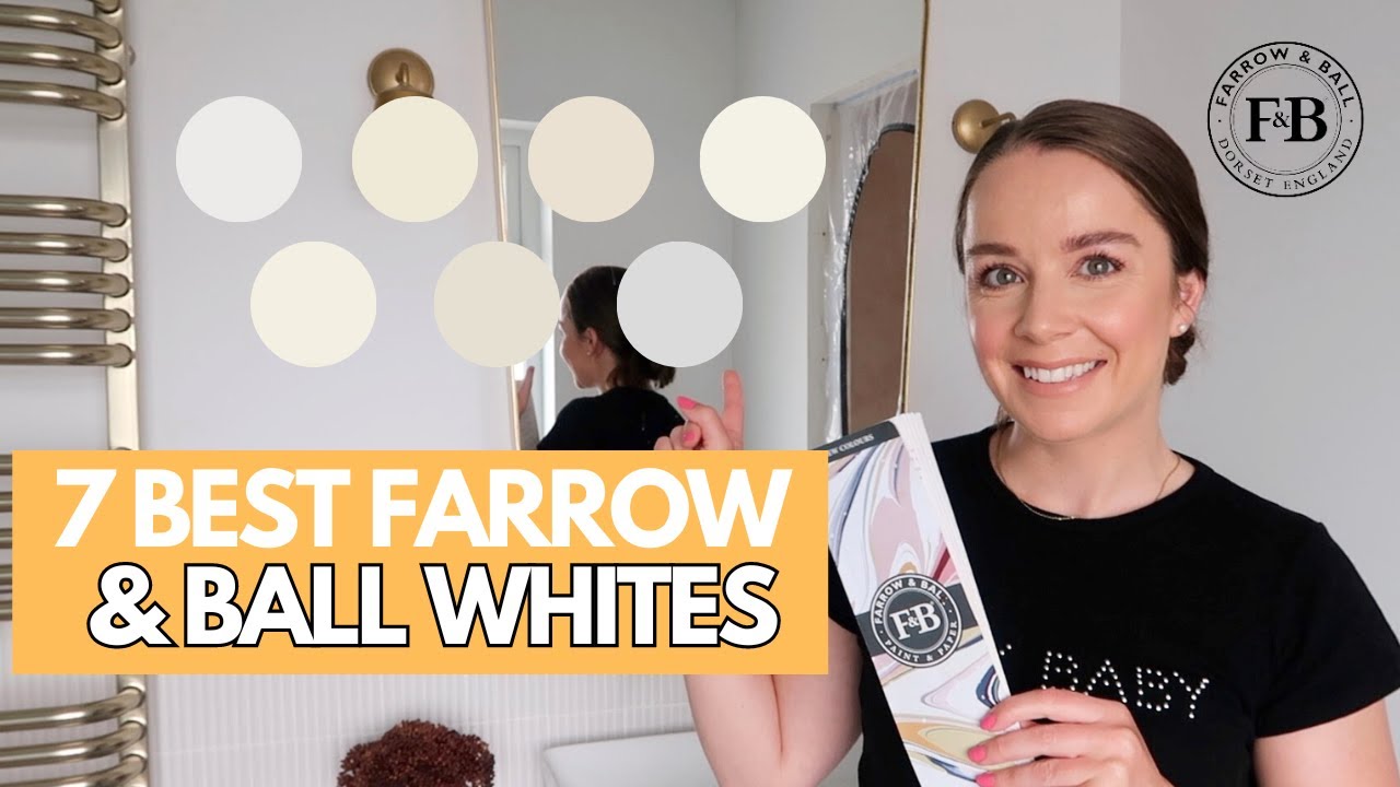 Top 7 Favourite Farrow and Ball White Paint Colours - YouTube