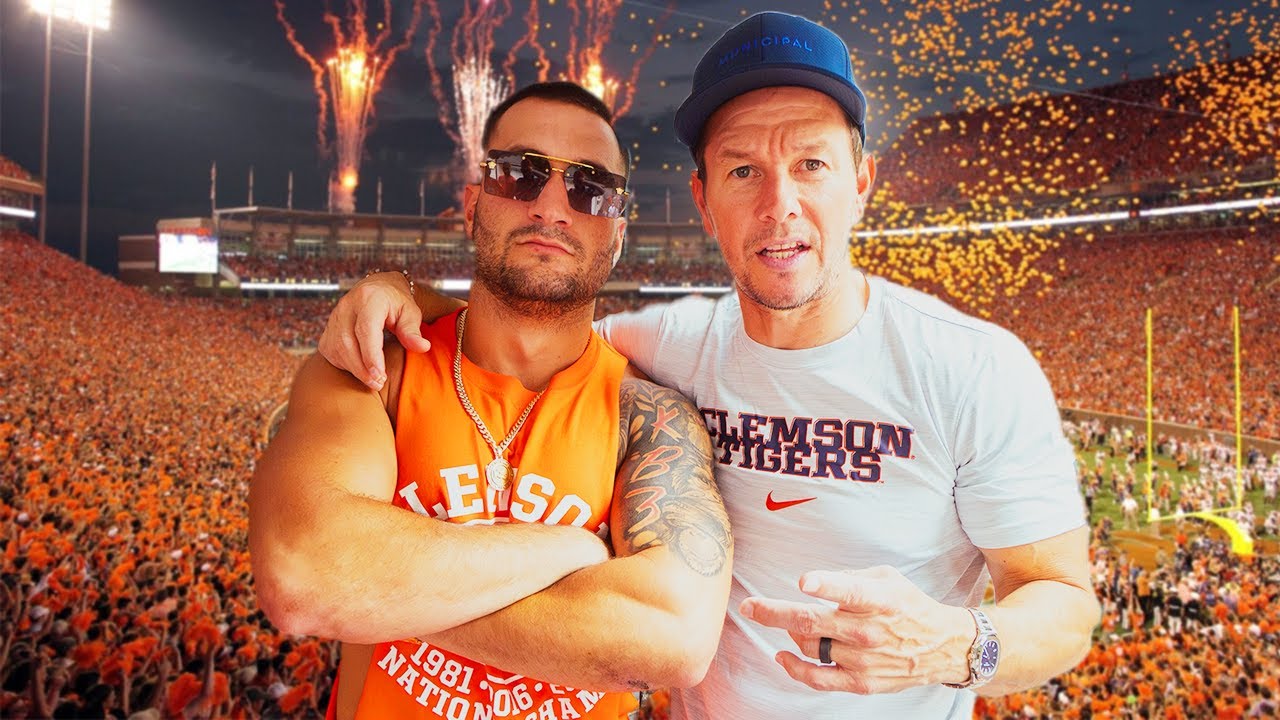 I TOOK OVER CLEMSON W/ MARK WAHLBERG! - YouTube