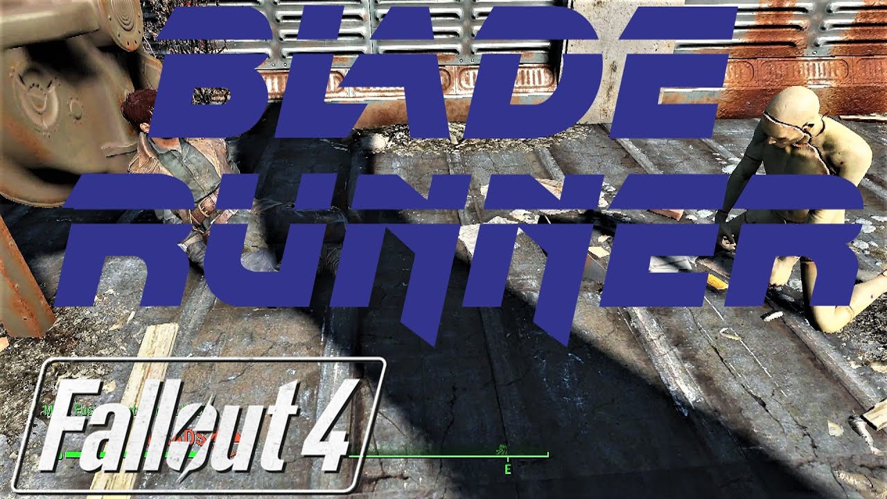 Blade Runner Reference in Fallout 4 - YouTube
