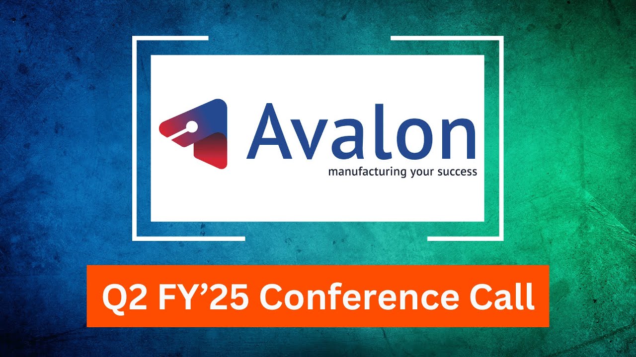 Avalon Technologies Q2'25 Conference Call #conferencecall #concall # ...