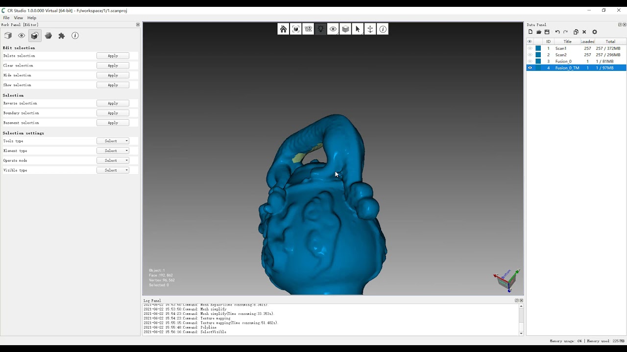 Service tutorial CR-Scan operation--Post-processing tutorial - YouTube
