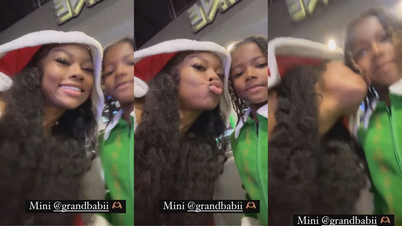 Kayla B Dresses Up With Son In Christmas Themed Outfits - YouTube