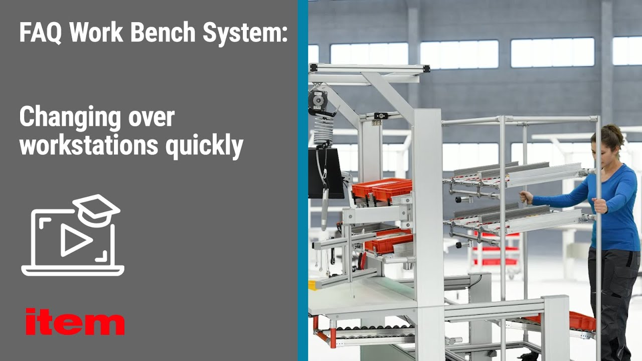 FAQ Work Bench System – Changing over workstations quickly - YouTube